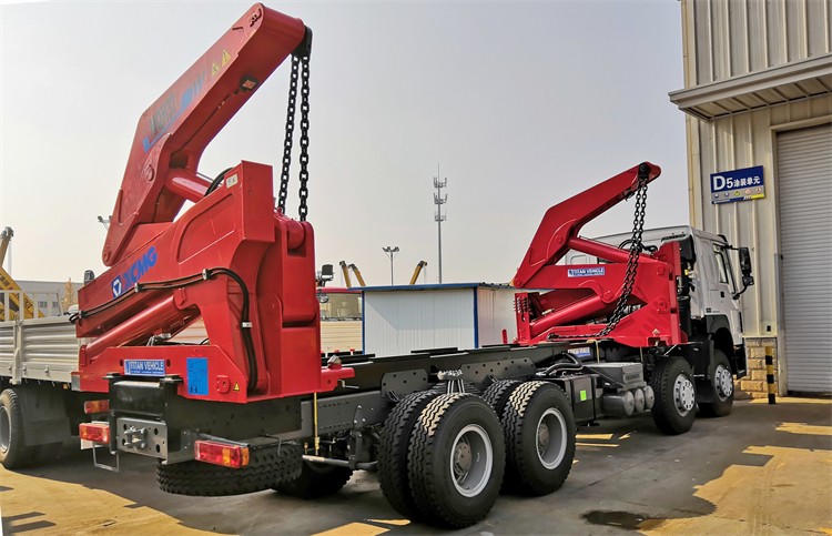 Howo 371 Price Container Side Loader Truck for Sale | Sideloader Truck ...
