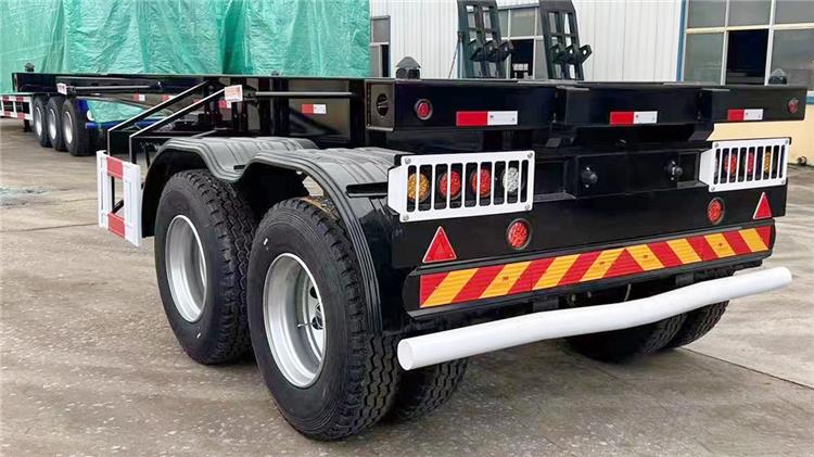 2 Axle 20ft Container Chassis Trailer for Sale In Dominica