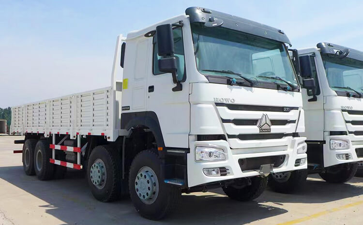 Used Sinotruk Howo Dropside Truck Cargo Truck for Sale