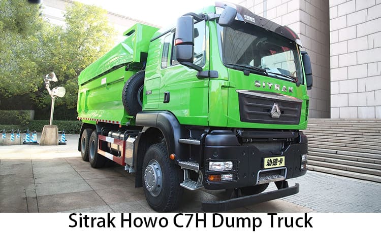 Used Sitrak Sinotruk Howo C7H 440/540 Dump Truck for Sale in Cameroon
