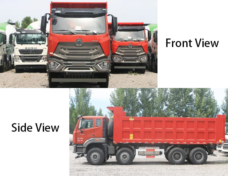 2nd Howo N7 Dump Truck 12 Wheels Hohan Trucks for Sale in Cameroon