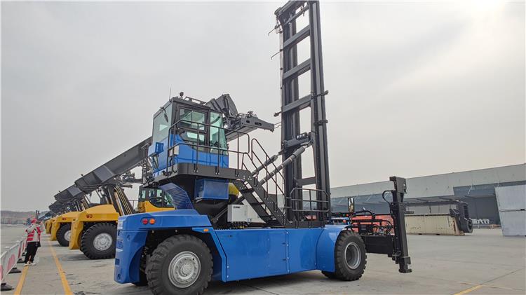 XCF0kt Forklift For Shipping Container Handler Lift Truck In Chile