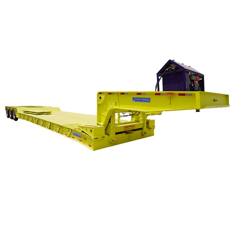 Mulit Types of 3 Line 6 Axle 120 Ton Removable Gooseneck Trailer for Sale