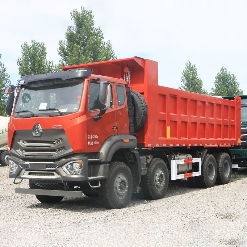 2nd Howo N7 Dump Truck 12 Wheels Hohan Trucks for Sale in Cameroon