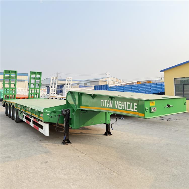 4 Axle Low Loader Trailer for Sale In Saudi Arabia