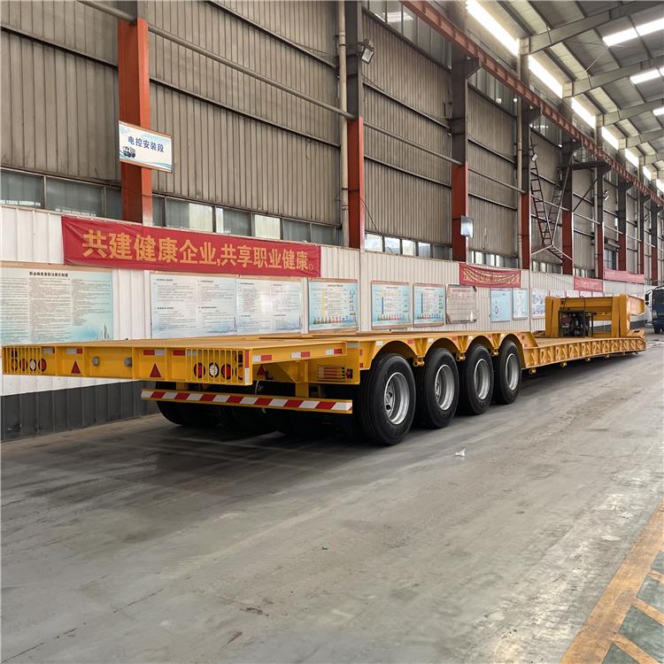 4 Line 8 Axle 150 Ton Detachable Gooseneck Lowboy Trailer for Sale In ...